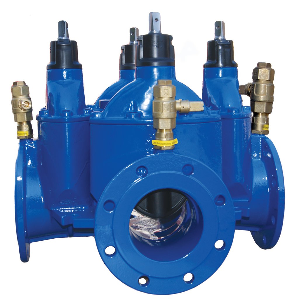 Ventilkryss med serviceventiler. Høyre. Esco | Dahl.no