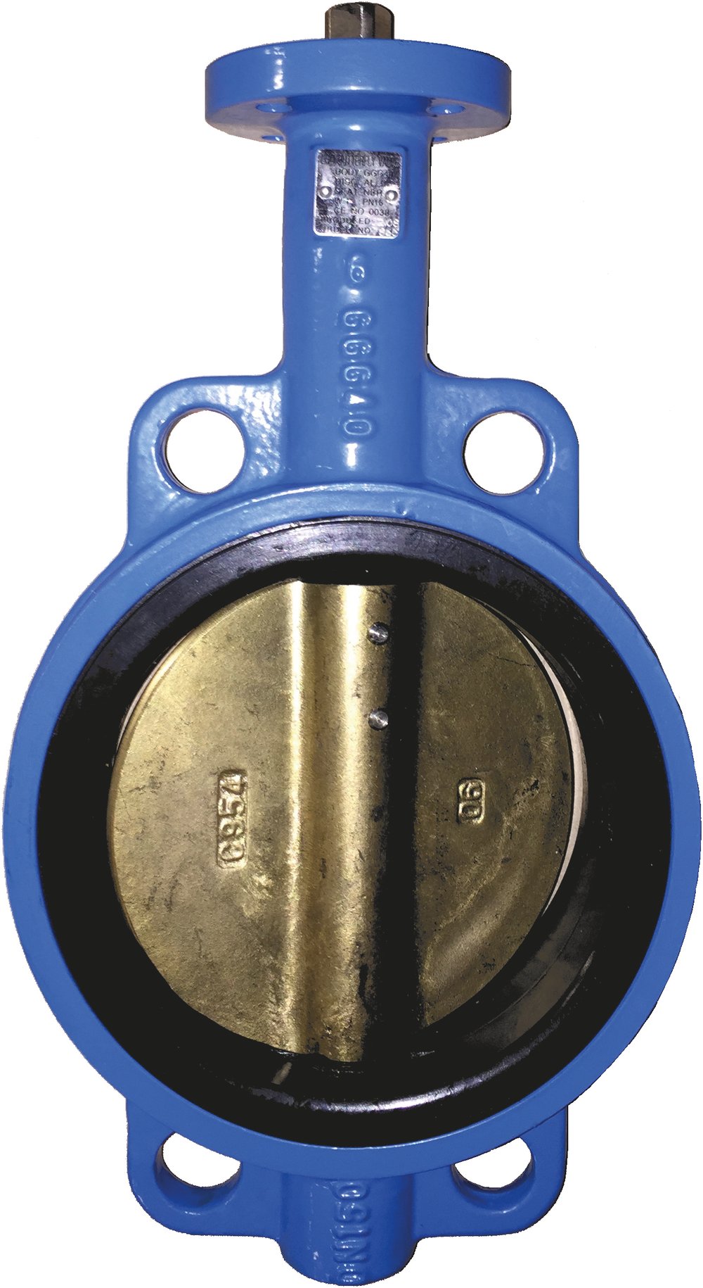 EGO spjeldventil, BUNA sete, alu-bronse spjeld, WAFER, PN10/16 | Dahl.no