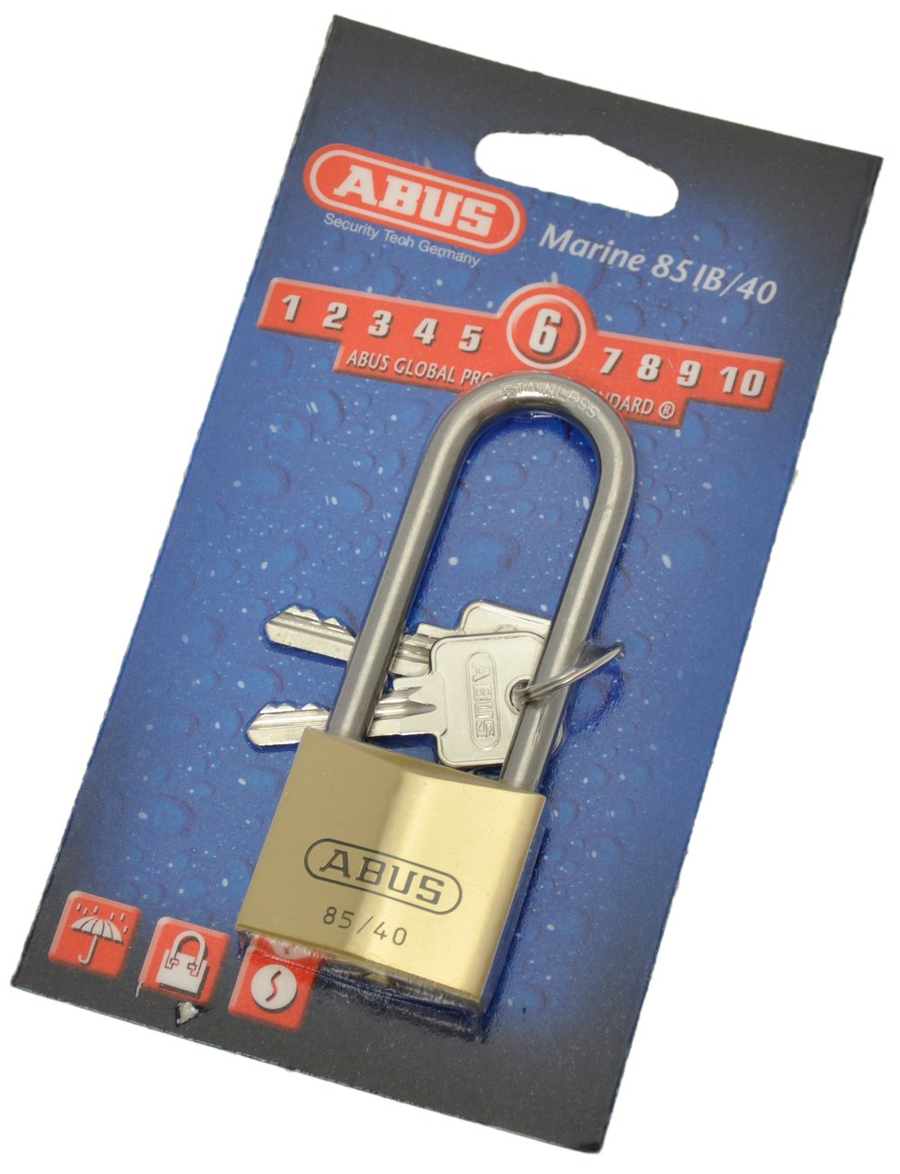 HENGELÅS 85IB/40HB63C RUSTFRI ABUS | Dahl.no